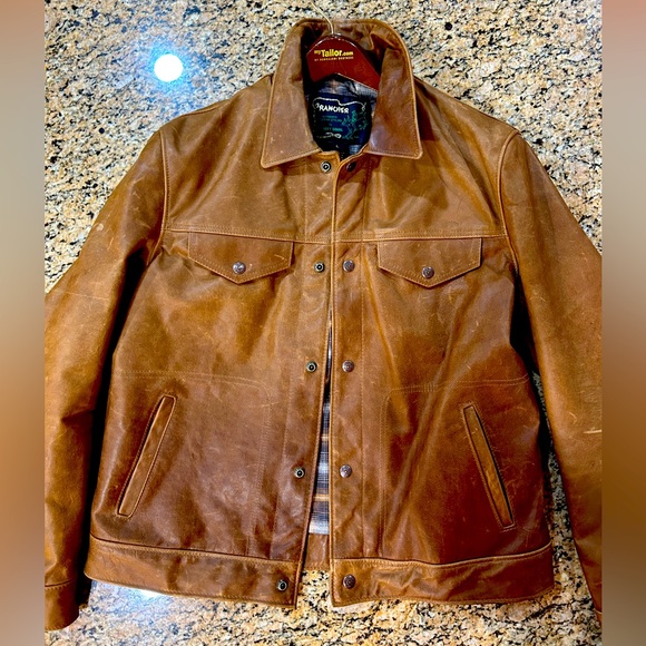 Schott NYC | Jackets & Coats | Schott Nyc Style 52 Waxy Trucker Jacket ...